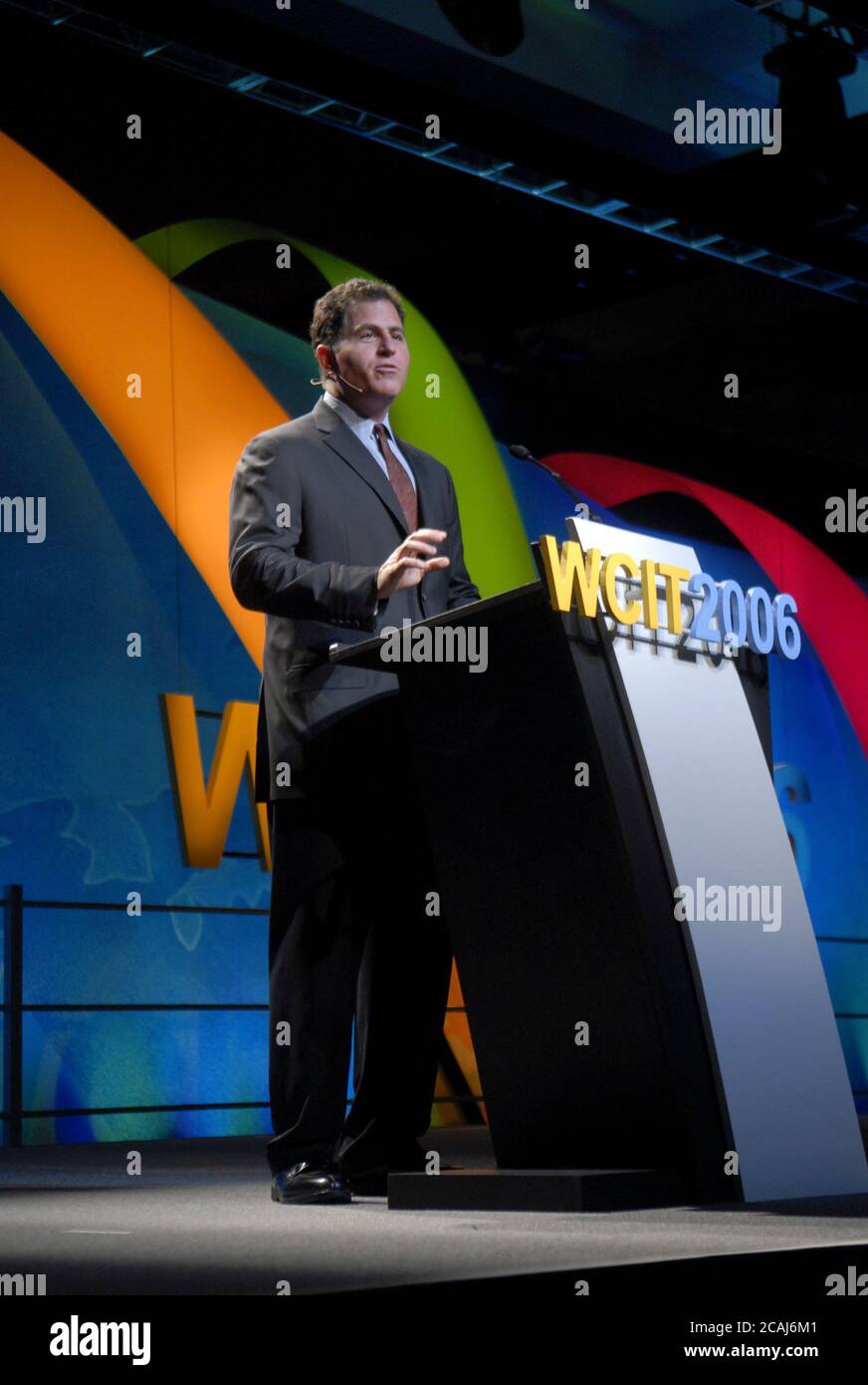 Austin, Texas USA, May 4, 2006: Michael Dell, founder of Dell Computer ...