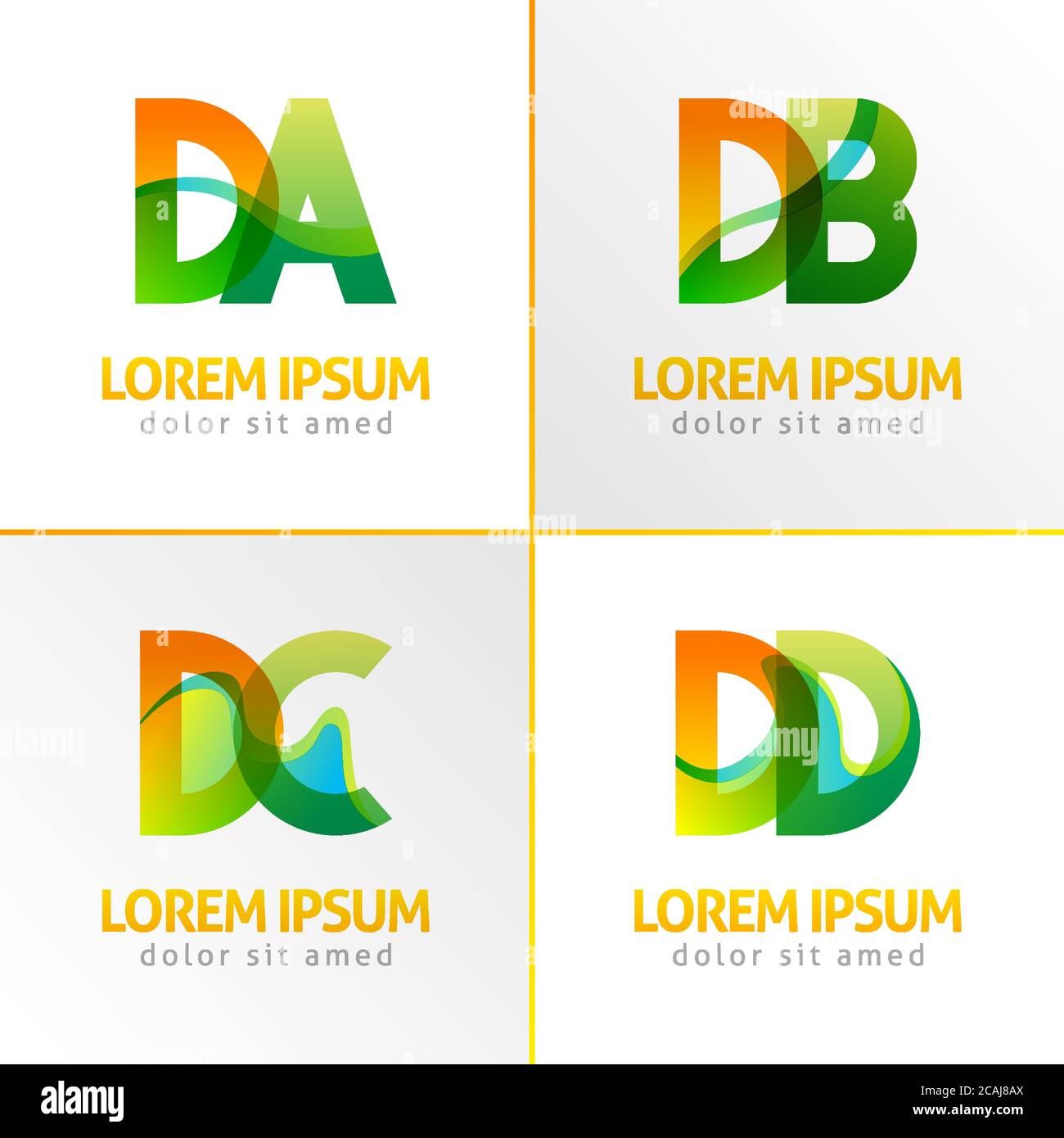 colorful alphabet bold logo for promotion, marketing and advertising ...