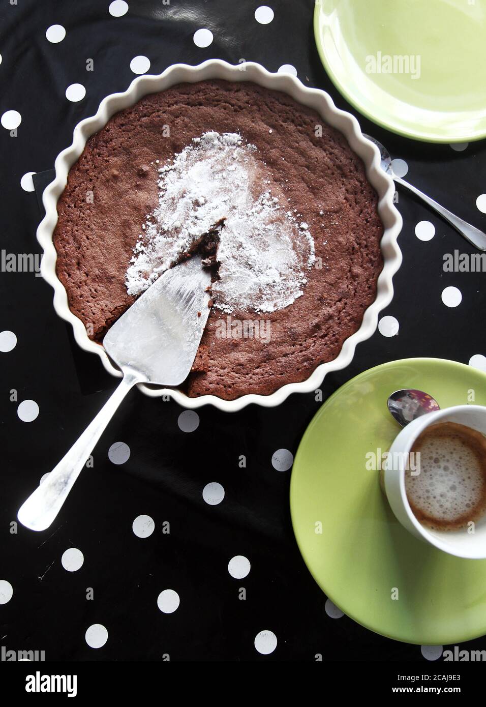 A scribble cake with a heart in it. Photo Jeppe Gustafsson Stock Photo ...