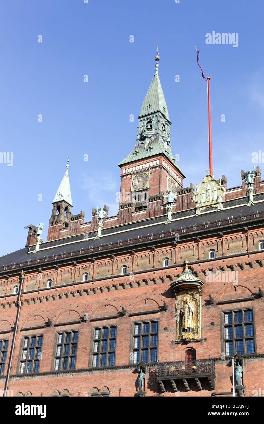 City hall in Copenhagen, Denmark Stock Photo - Alamy