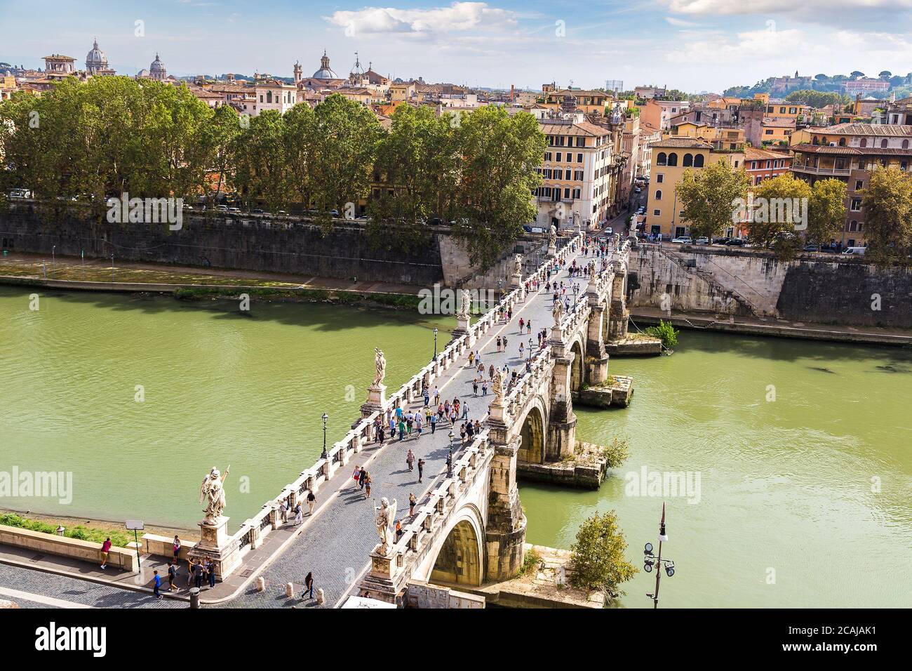 Ponte sant angelos hi-res stock photography and images - Alamy