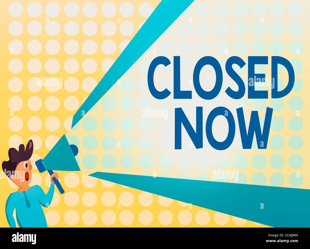 Handwriting text Closed Now. Conceptual photo of a business having ...