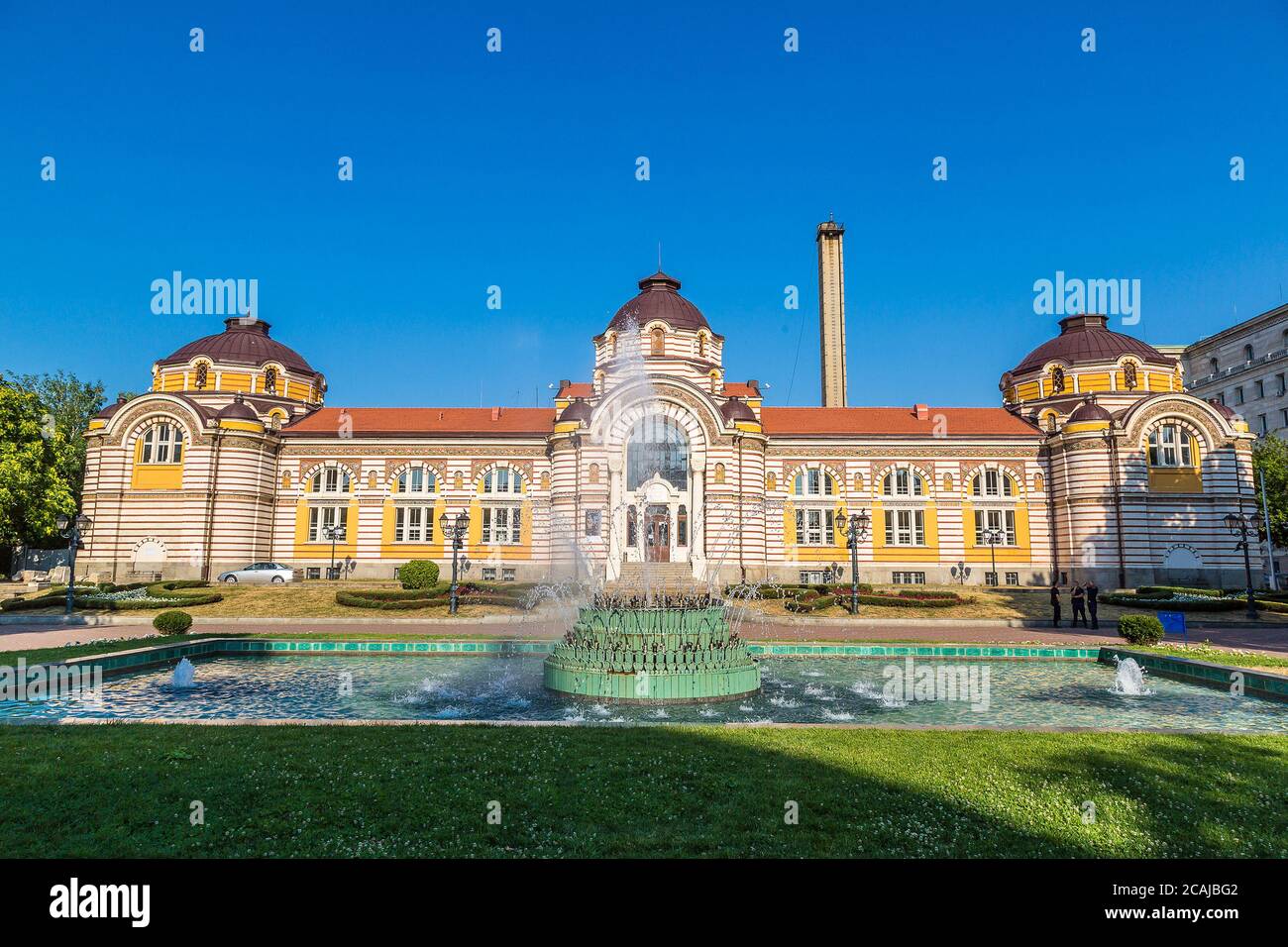 Central public mineral bath house in Sofia, Bulgaria Stock Photo - Alamy