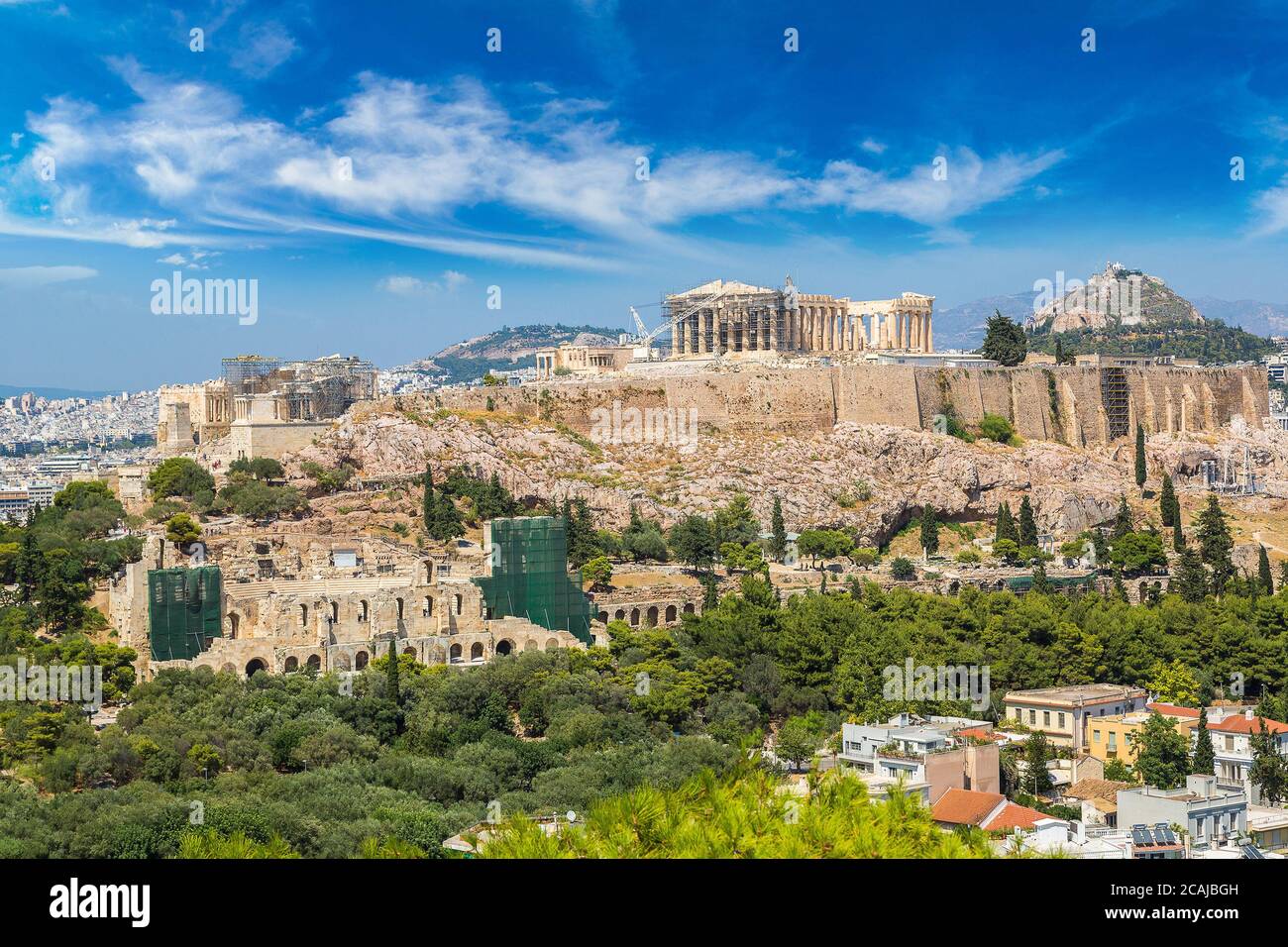 Summer day in athens hi-res stock photography and images - Alamy