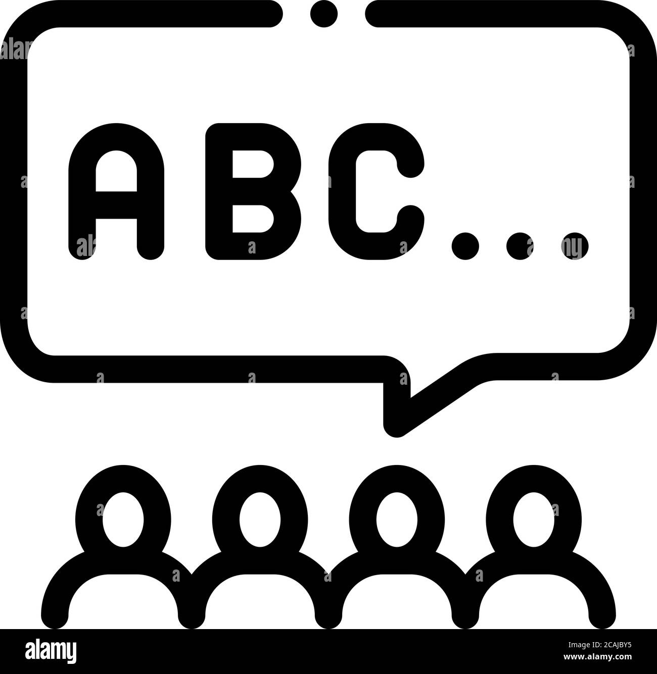 Teacher teaching alphabet Black and White Stock Photos & Images - Alamy