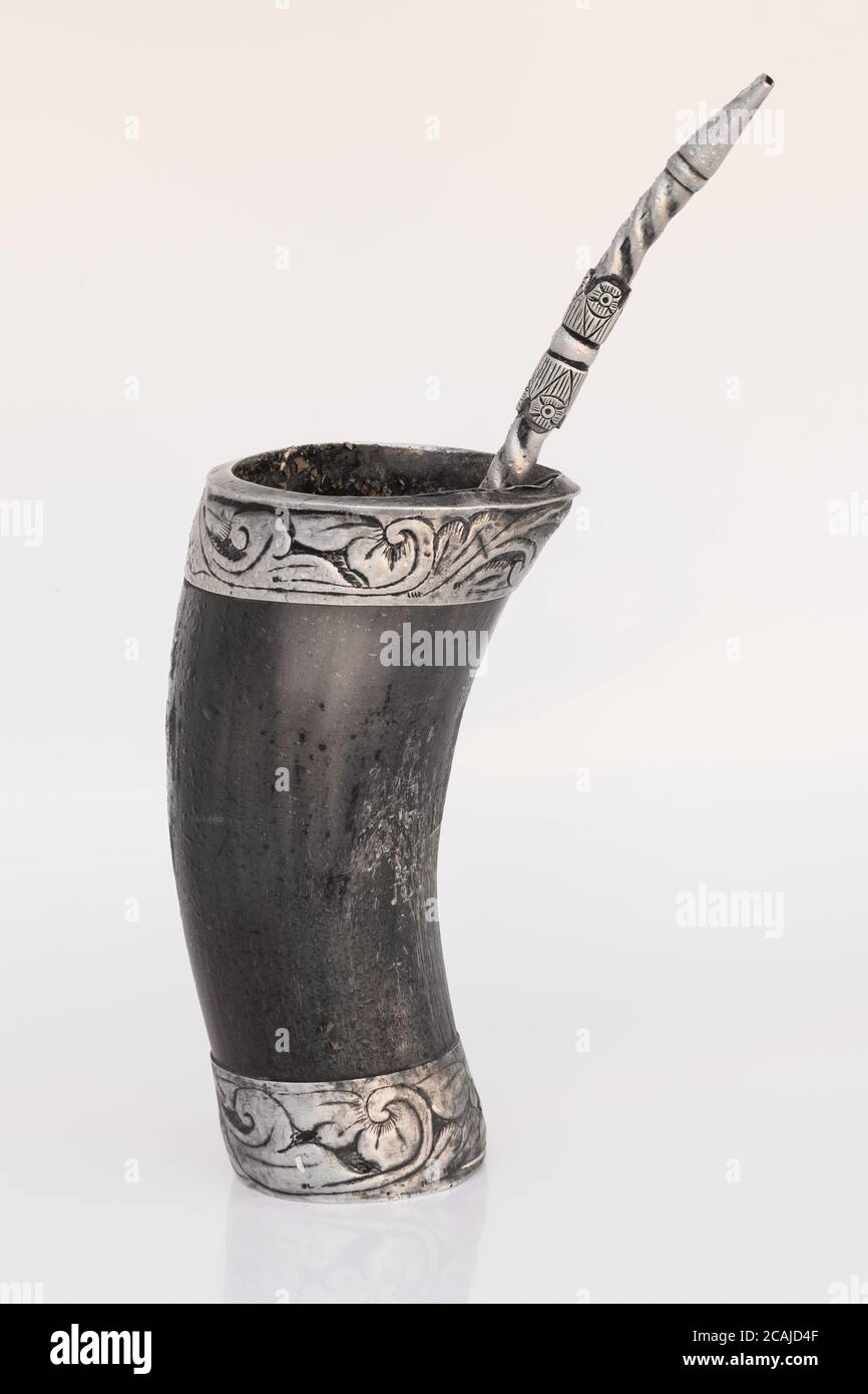 Paraguay guampa maté hi-res stock photography and images - Alamy