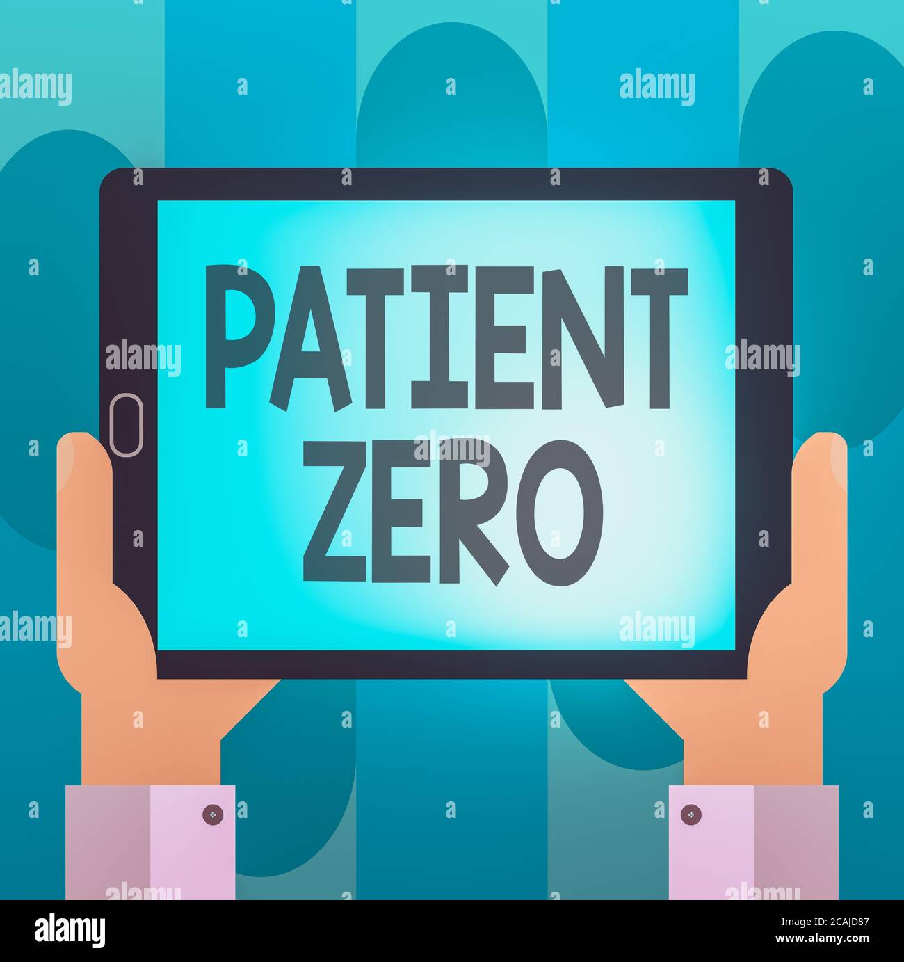 Handwriting text writing Patient Zero. Conceptual photo primary disease ...
