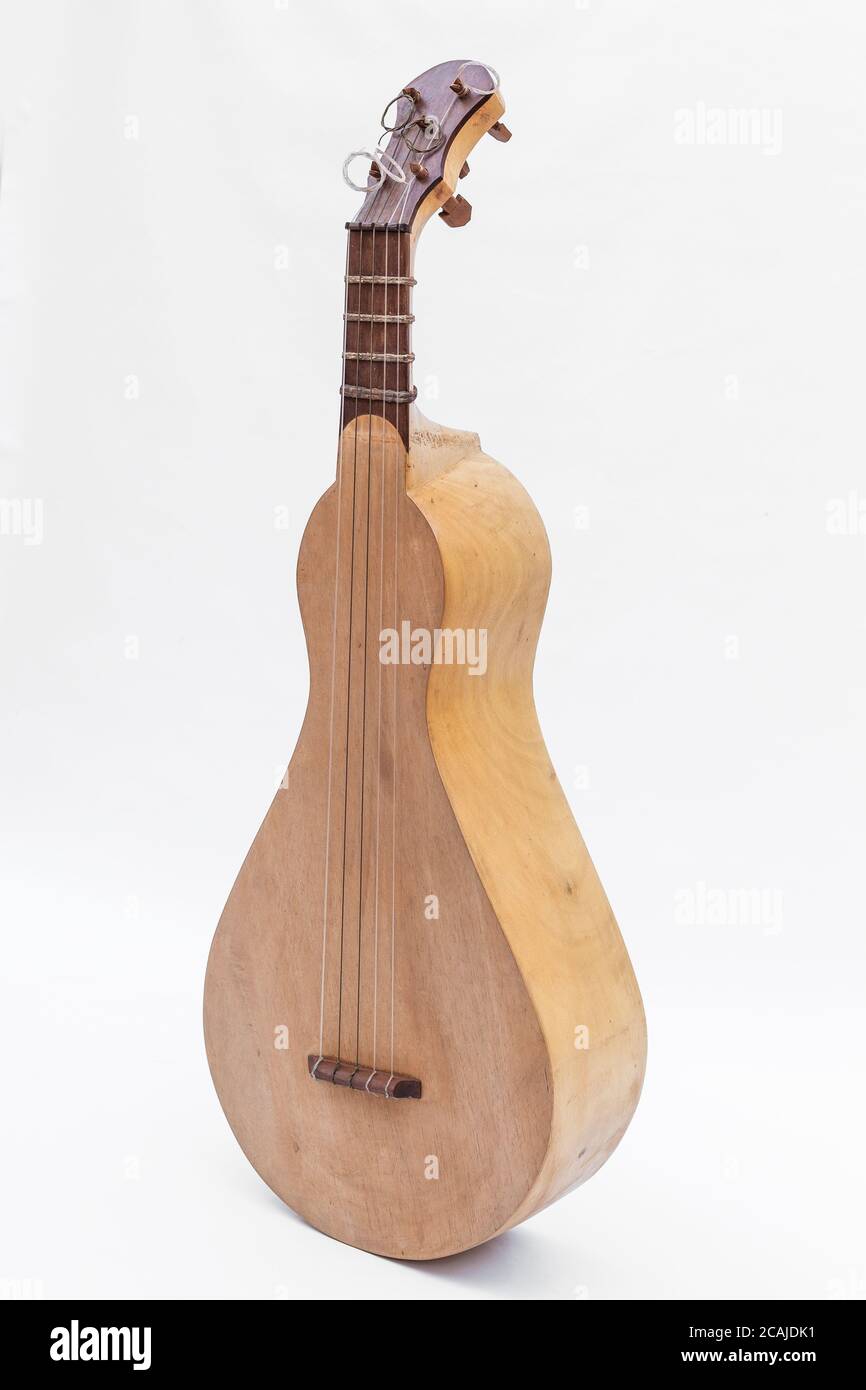 Viola de Cocho - Brazilian typical instrument, National Heritage of Mato Grosso State - Brazil ...