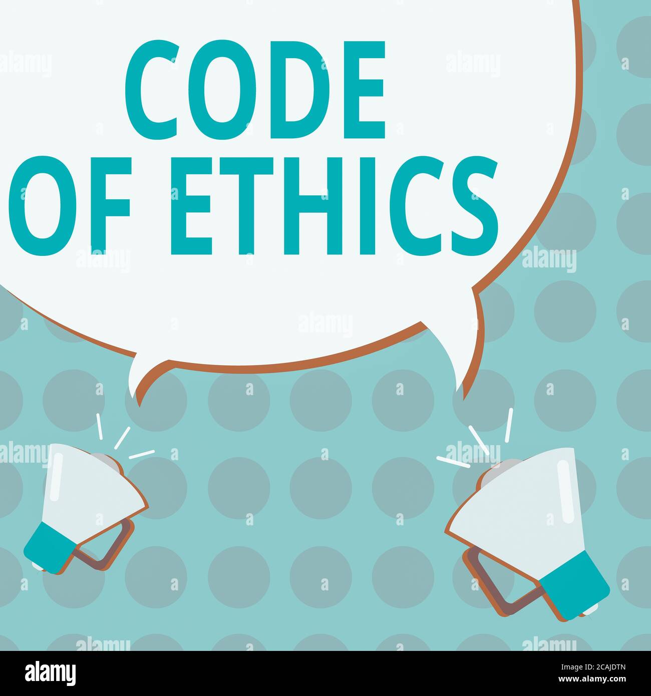 Conceptual hand writing showing Code Of Ethics. Concept meaning basic ...