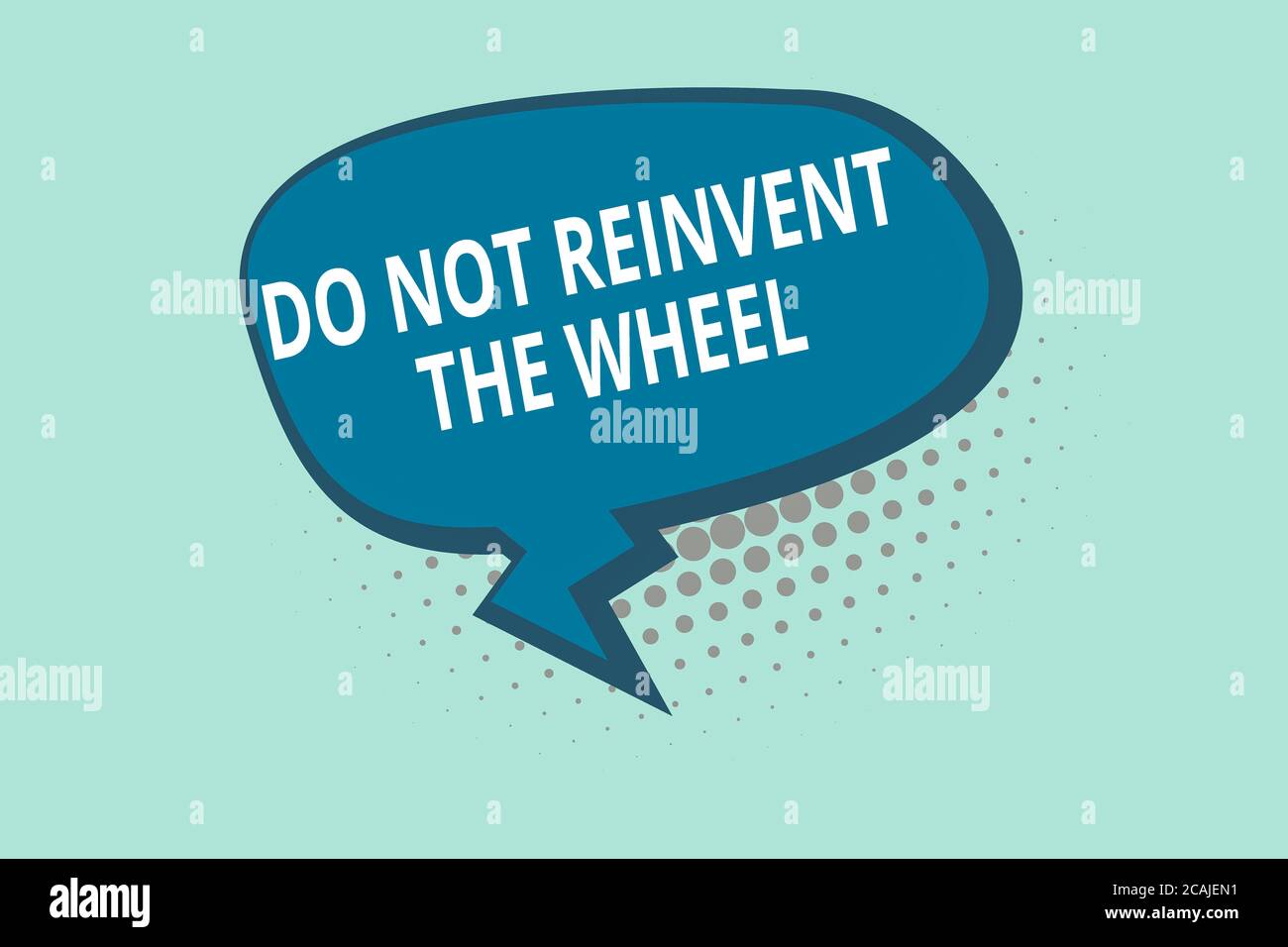 Handwriting text writing Do Not Reinvent The Wheel. Conceptual photo ...