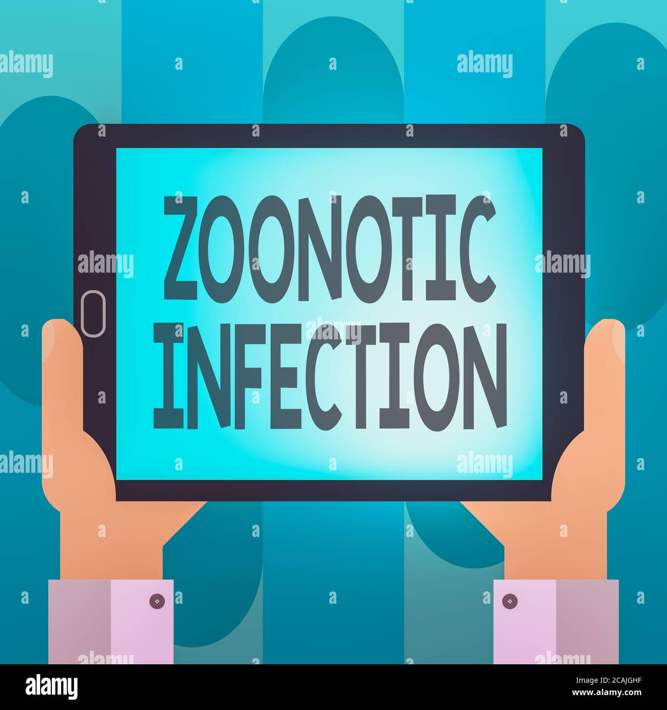 Handwriting text writing Zoonotic Infection. Conceptual photo ...