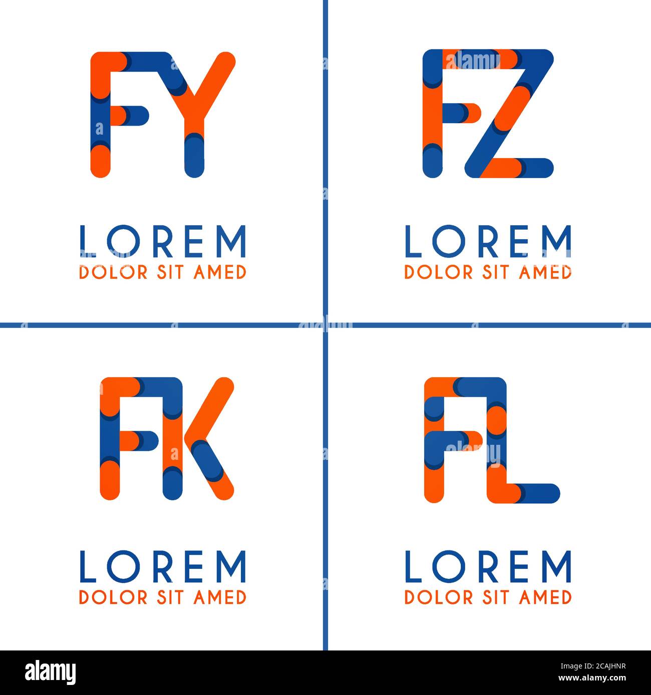 FY logo for businesses and companies. FZ template logo for poster. FK ...