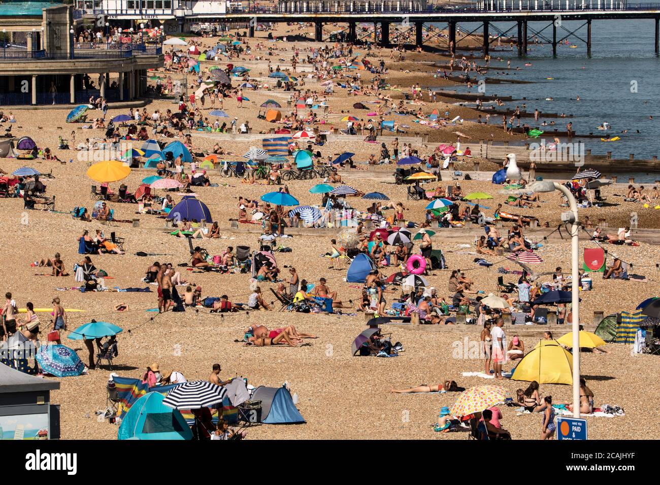Beach Goers High Resolution Stock Photography and Images - Alamy