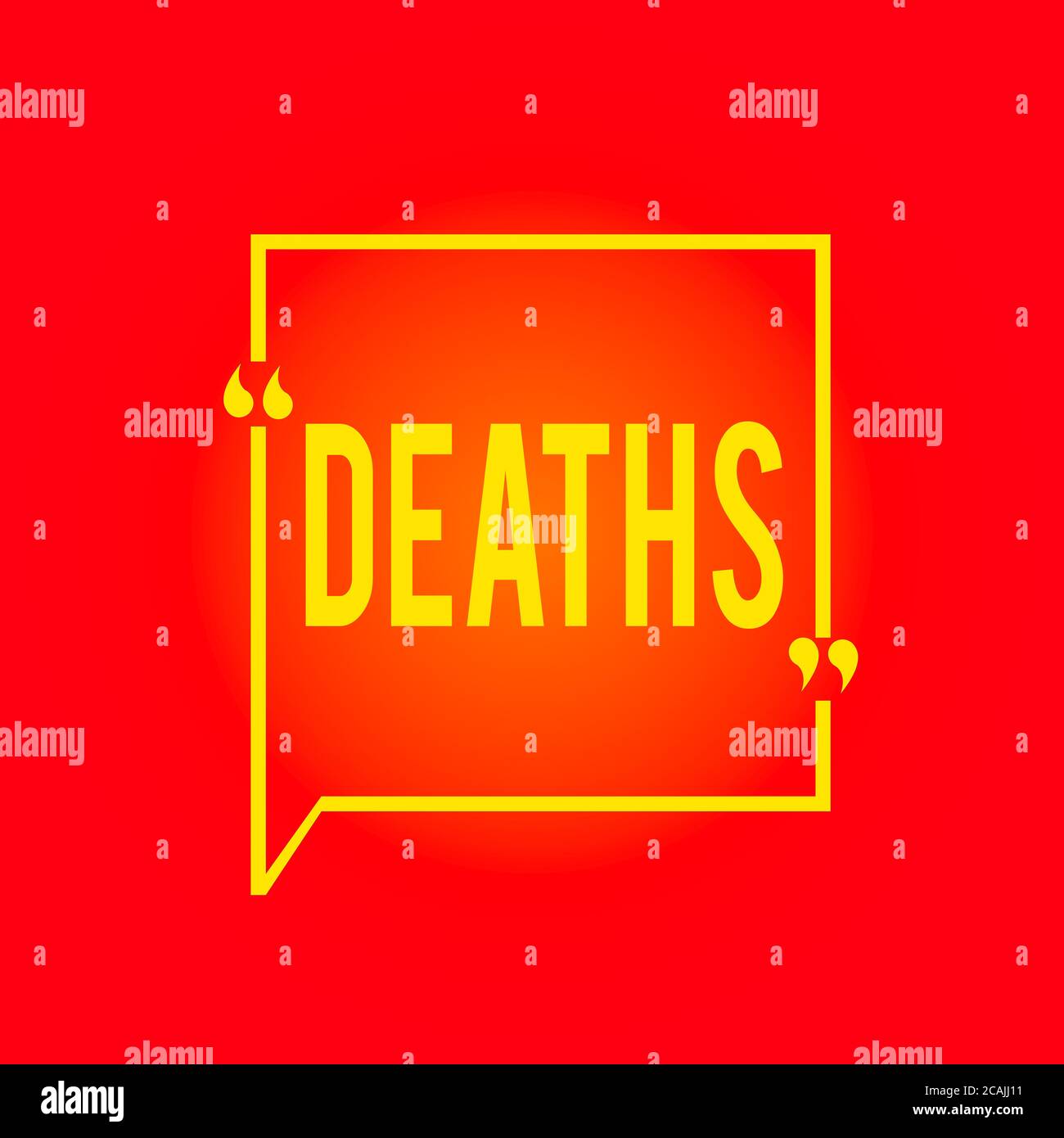Conceptual hand writing showing Deaths. Concept meaning permanent ...