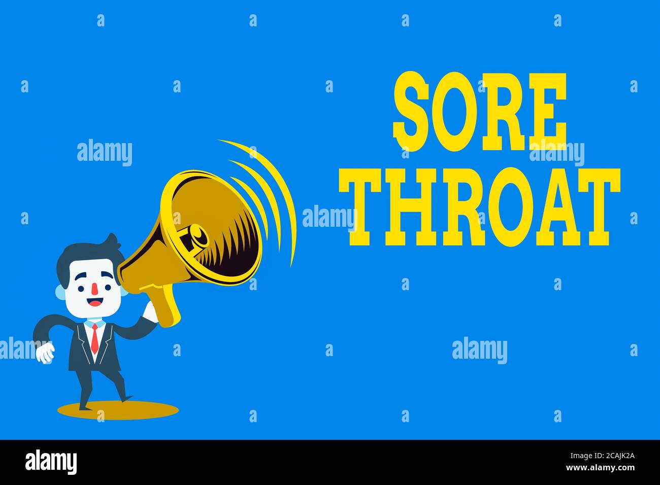 Word writing text Sore Throat. Business photo showcasing Inflammation ...