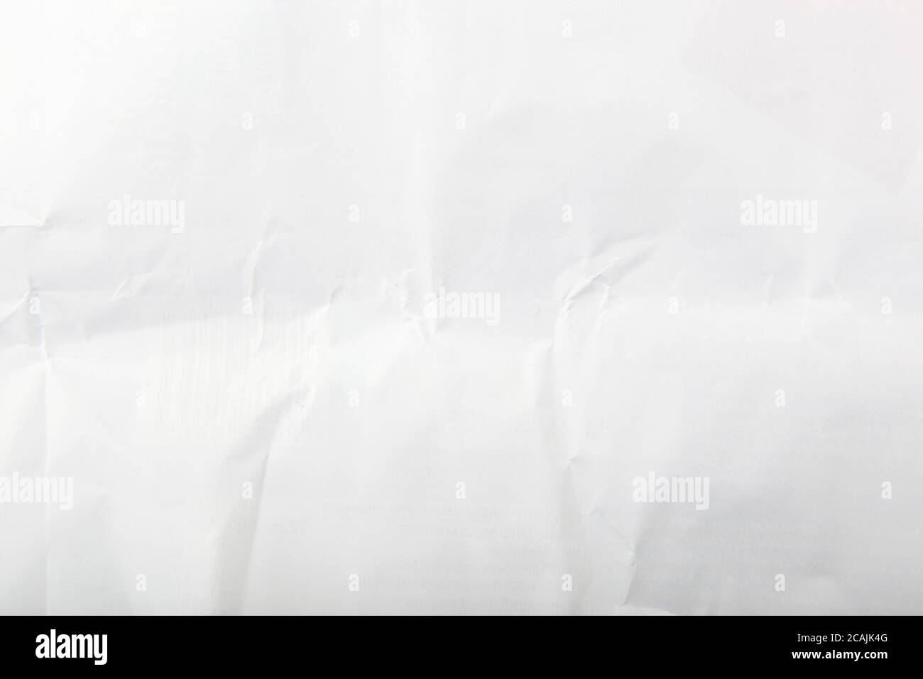 White scrunched paper surface Stock Photo - Alamy