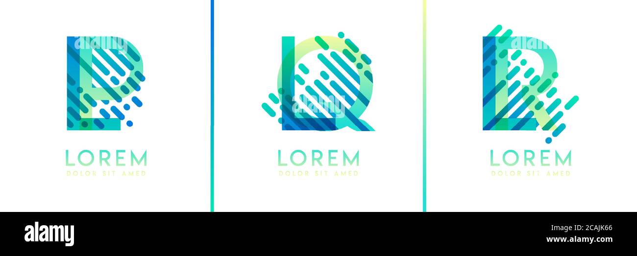 colorful alphabet bold logo for promotion, marketing and advertising ...