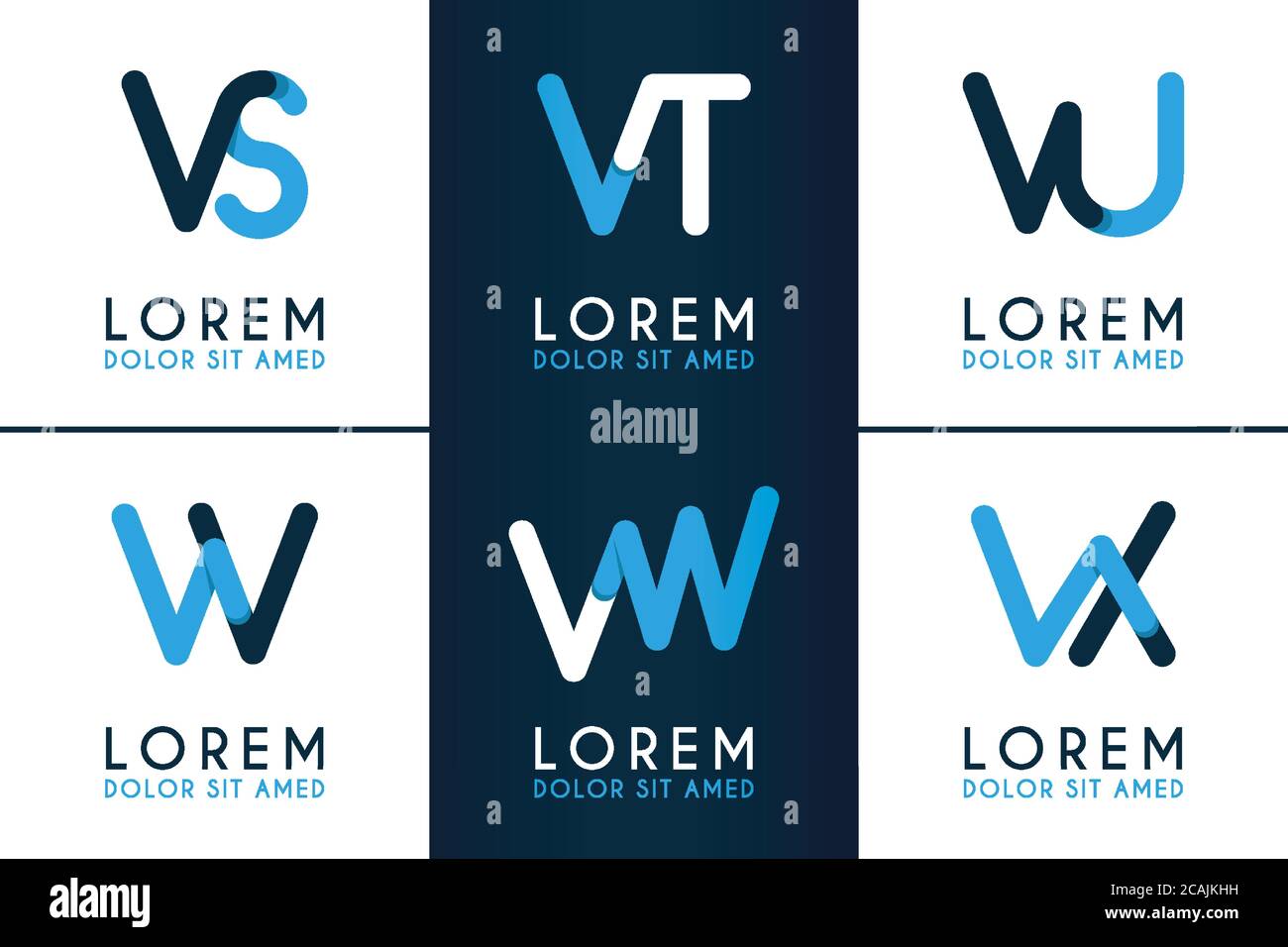 VS logo logo for business and company.VT template logo for poster. VU ...