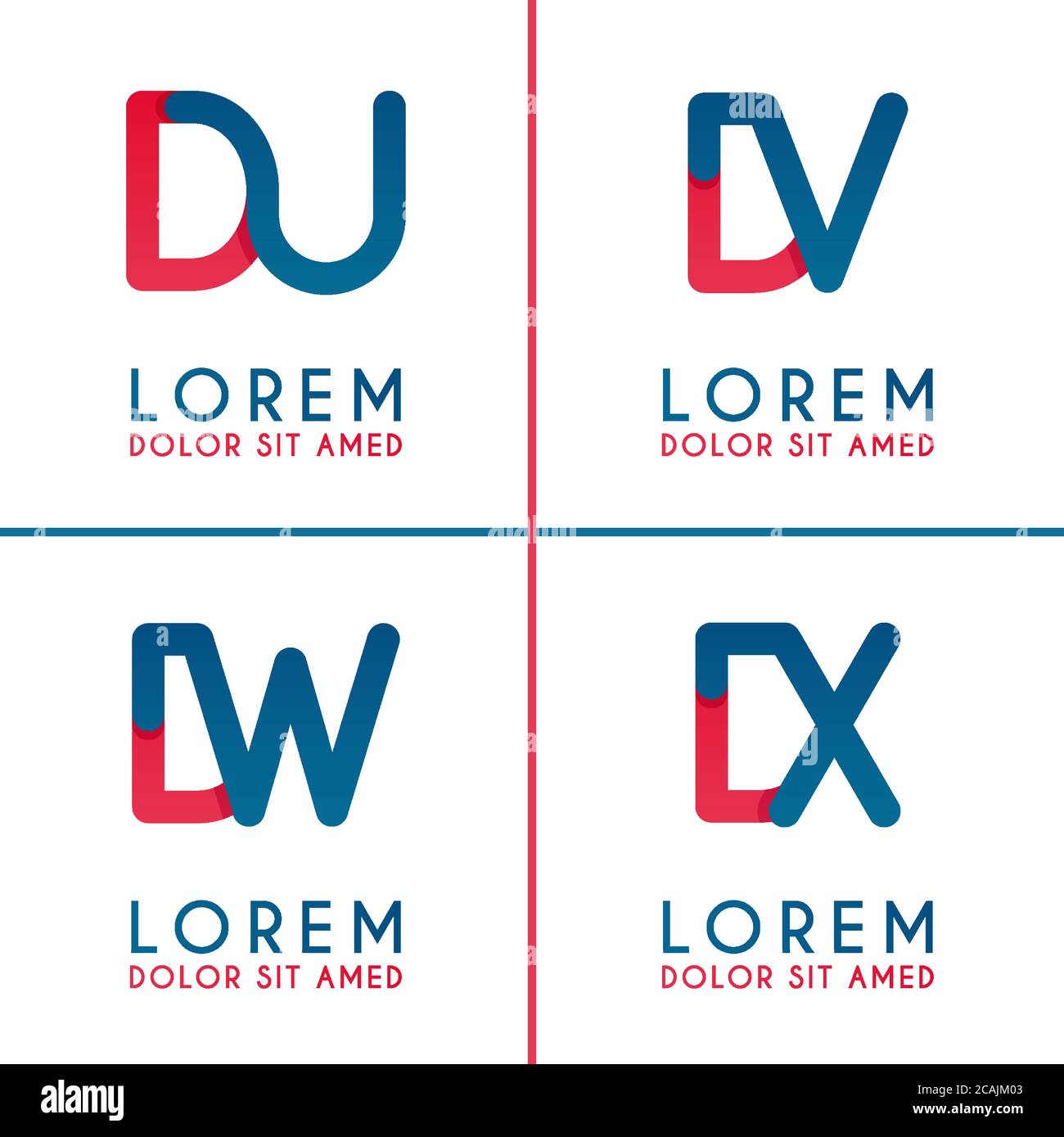 Advertising poster for the du Stock Vector Images - Alamy