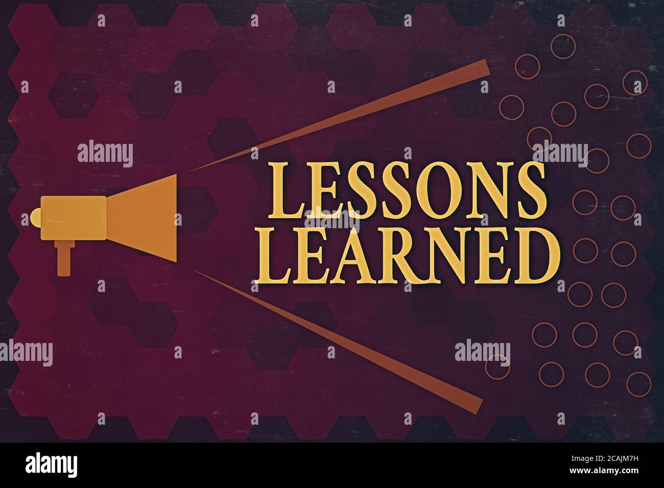 Handwriting text Lessons Learned. Conceptual photo the knowledge or ...