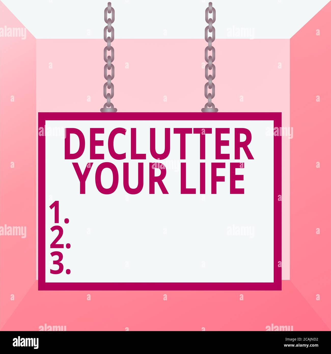 Conceptual hand writing showing Declutter Your Life. Concept meaning To ...