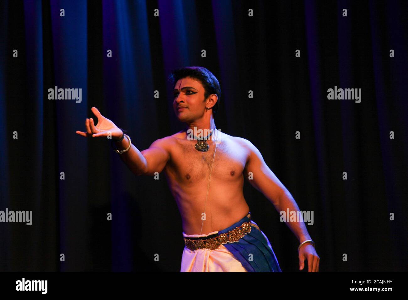 Indian classical dancer male hi-res stock photography and images - Alamy