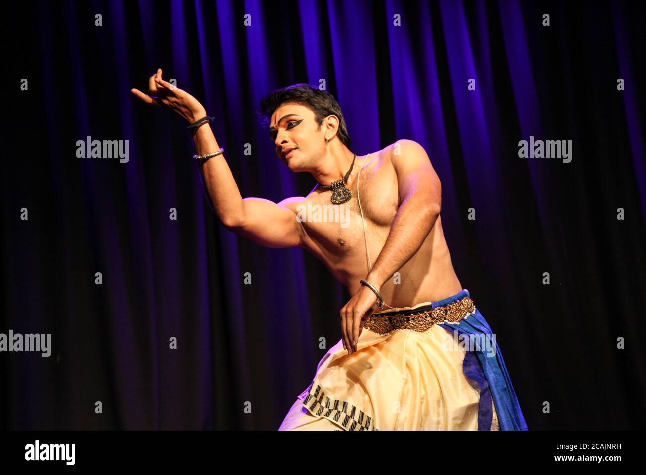 Indian classical dancer male hi-res stock photography and images - Alamy