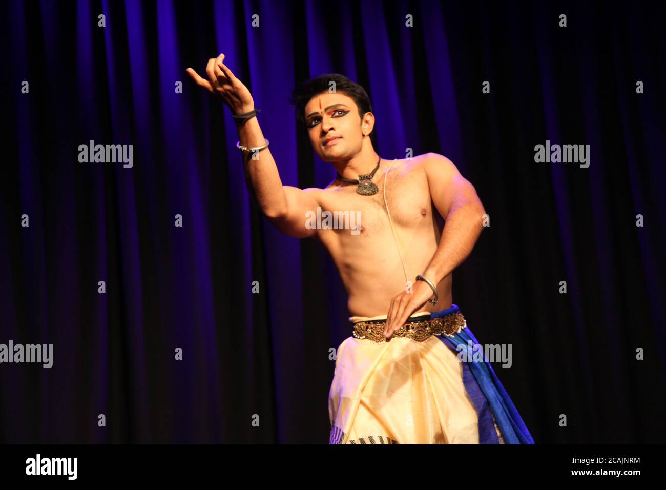 Indian classical dancer male hi-res stock photography and images - Alamy