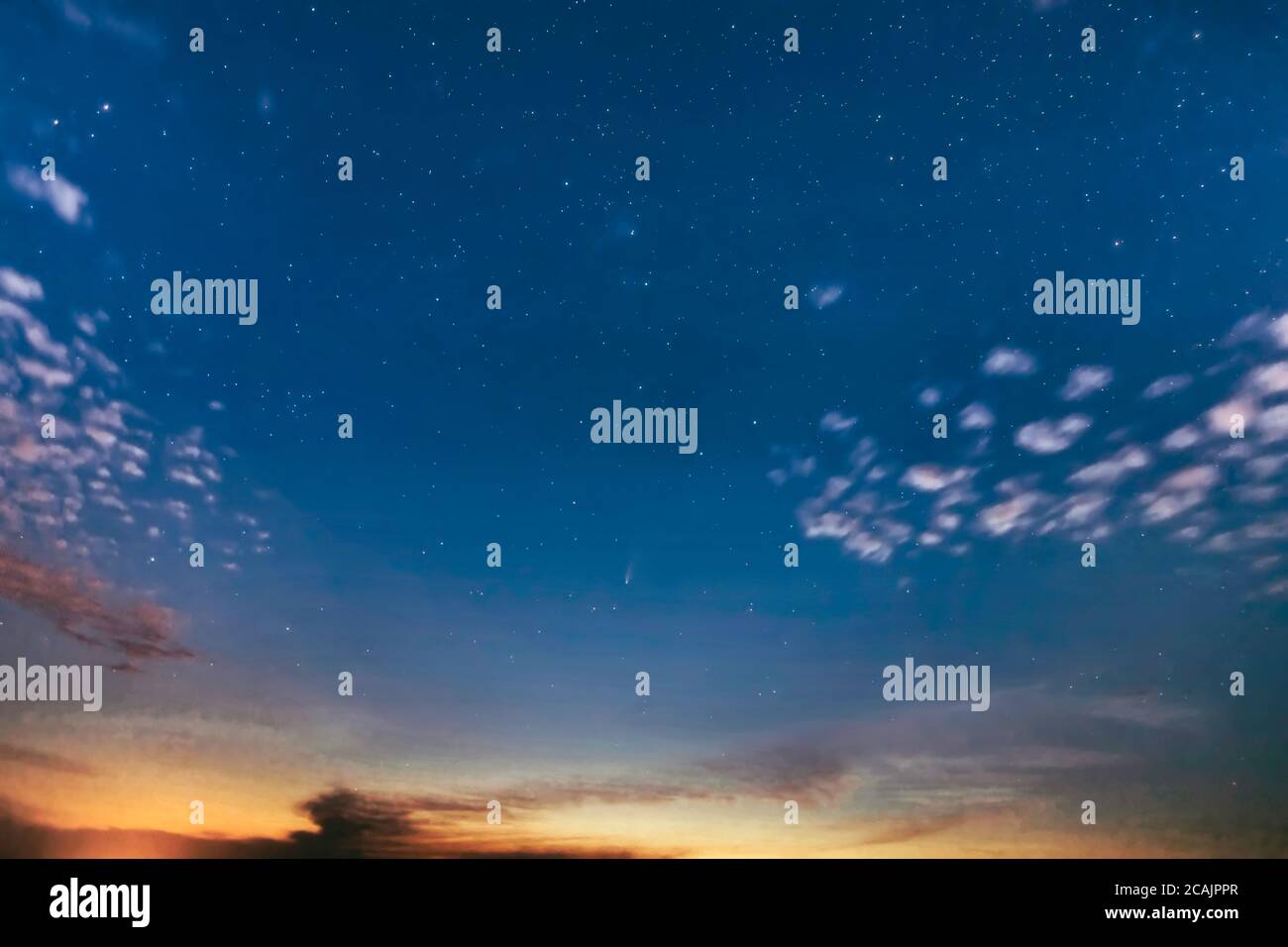 Real comet hi-res stock photography and images - Alamy