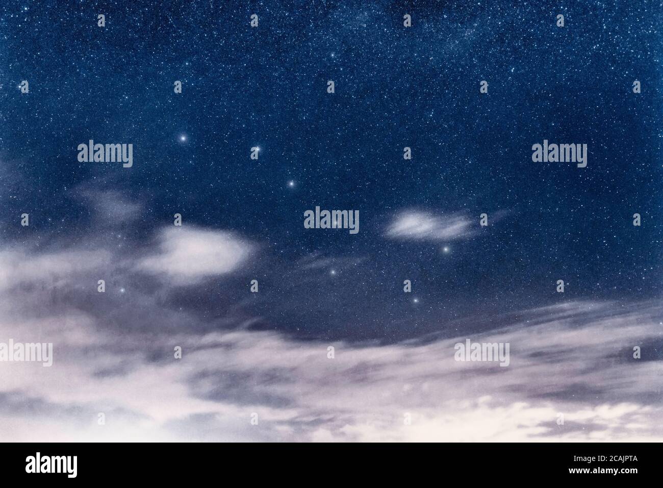 Big Dipper Constellation, Ursa Major, The Great Bear, Beautiful Night ...