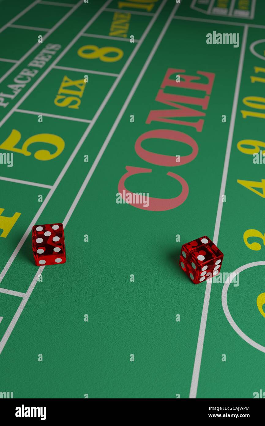 Lucky seven dice roll hi-res stock photography and images - Alamy