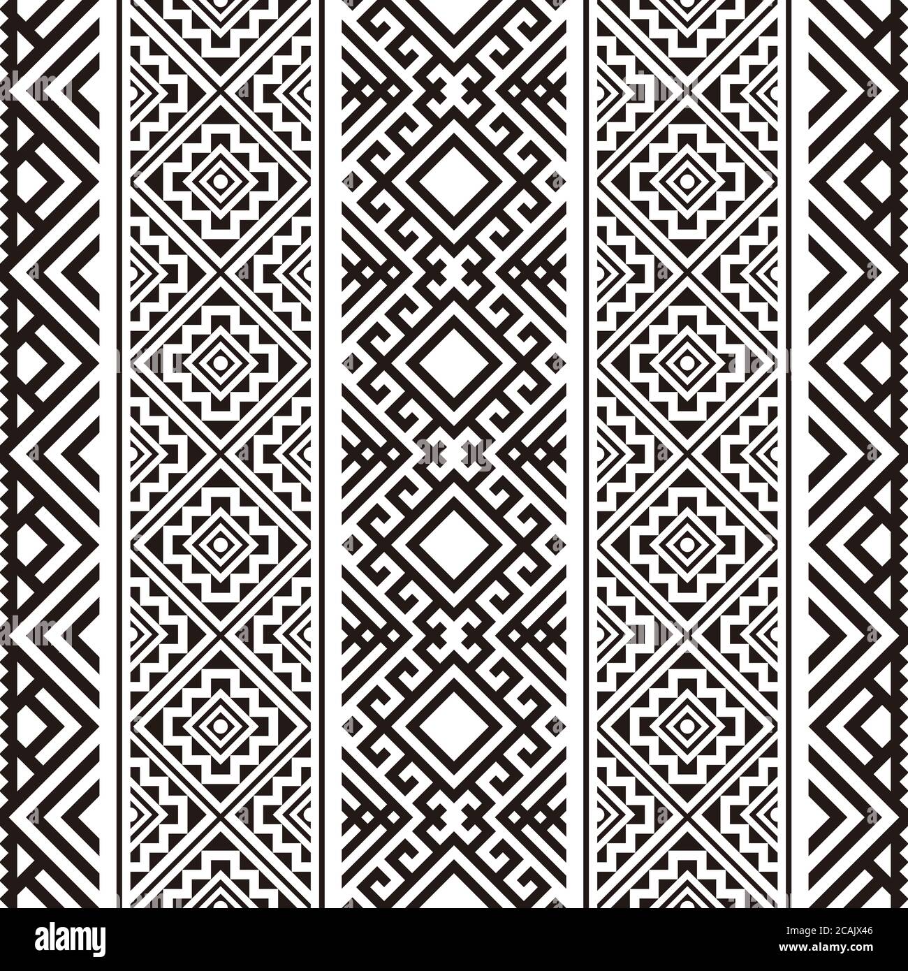 Traditional seamless ethnic pattern texture background design vector ...