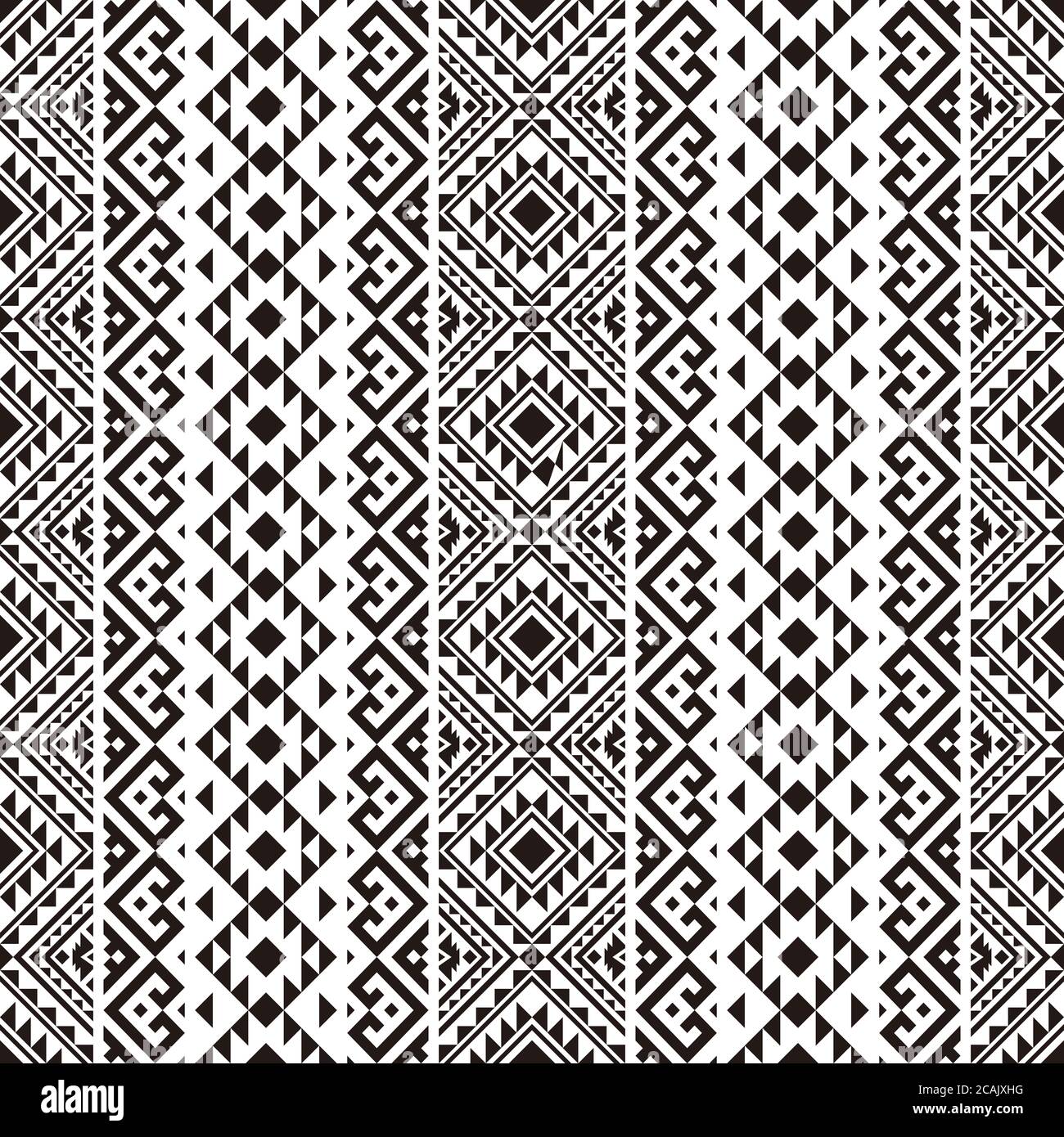 Traditional seamless ethnic pattern texture background design vector ...
