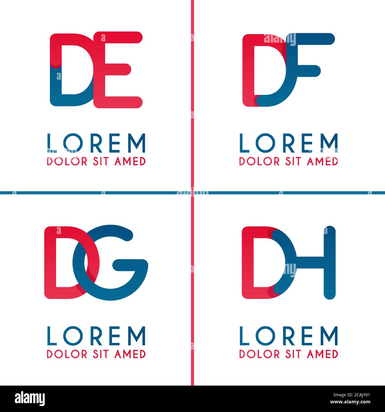 DE logo for businesses and companies. DF template logo for poster. DG ...