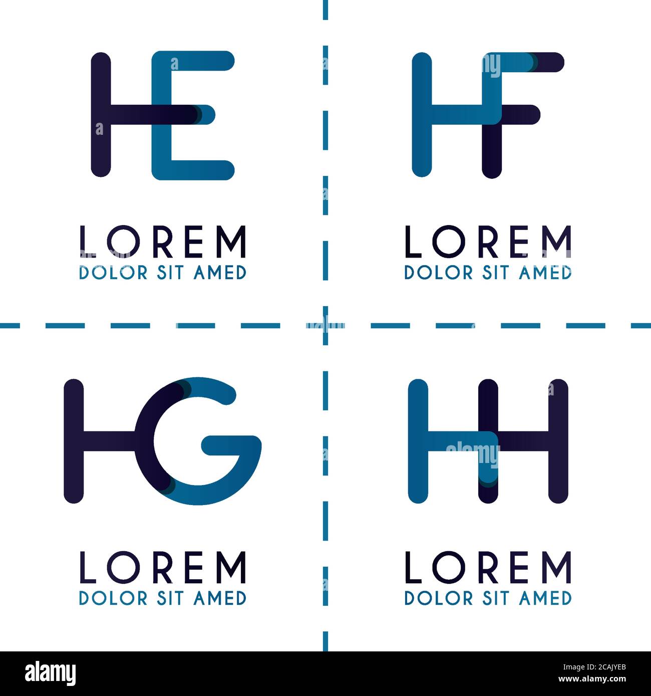 HE logo for businesses and companies. HF template logo for poster. HG ...