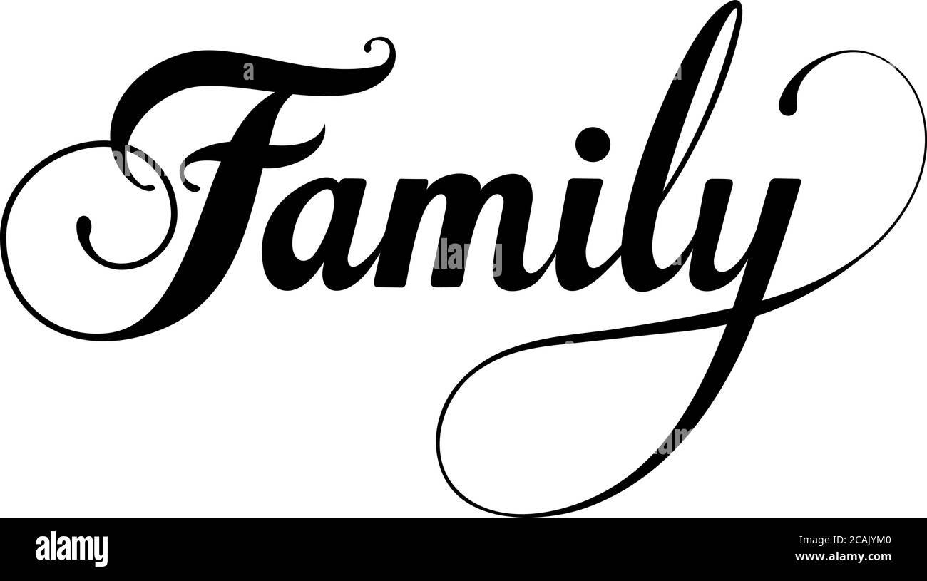 Custom calligraphy text Stock Vector Image & Art - Alamy