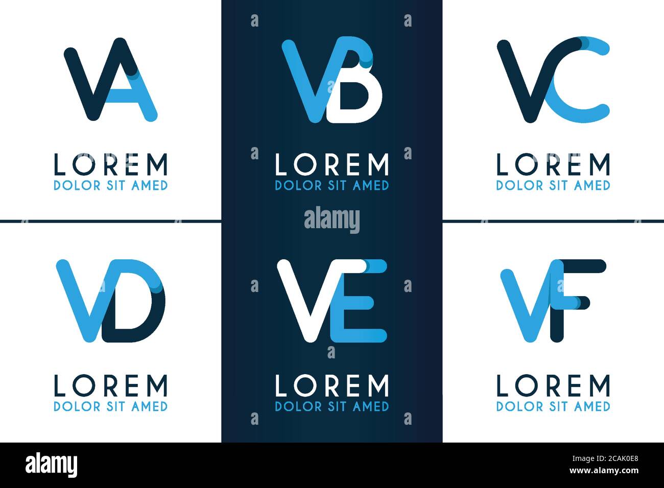 VA logo logo for business and company.VB template logo for poster. VC ...