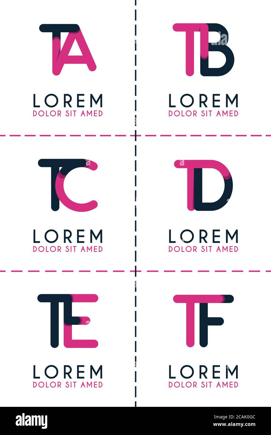 TA logo logo for business and company.TB template logo for poster. TC ...