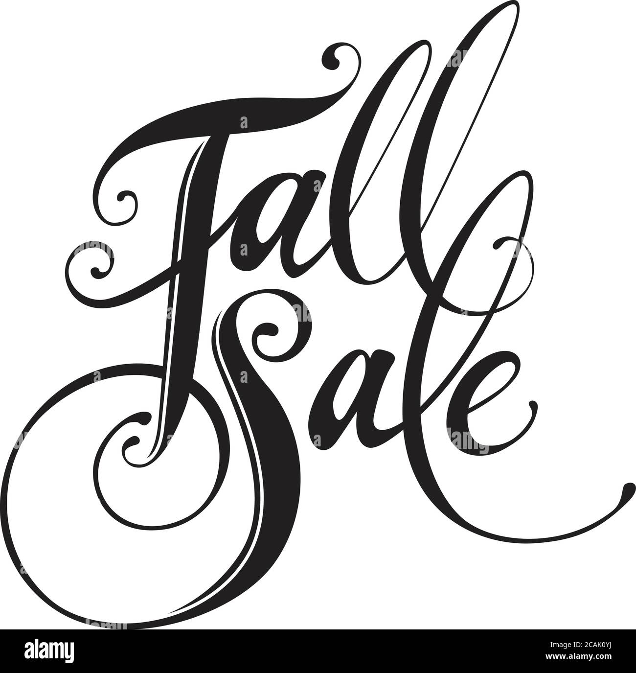 Custom calligraphy text Stock Vector Image & Art - Alamy