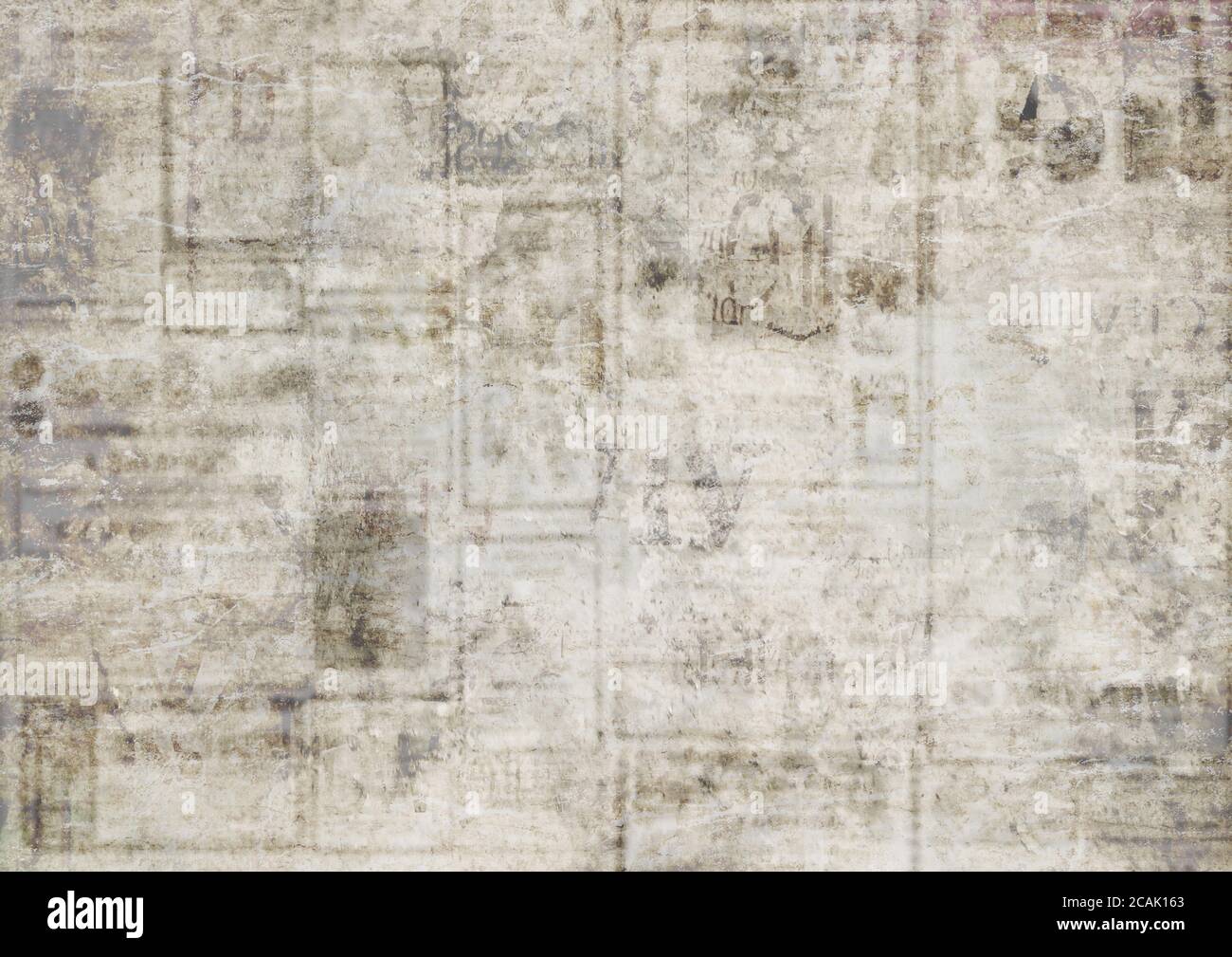 Old newspaper paper grunge texture background. Blurred vintage ...