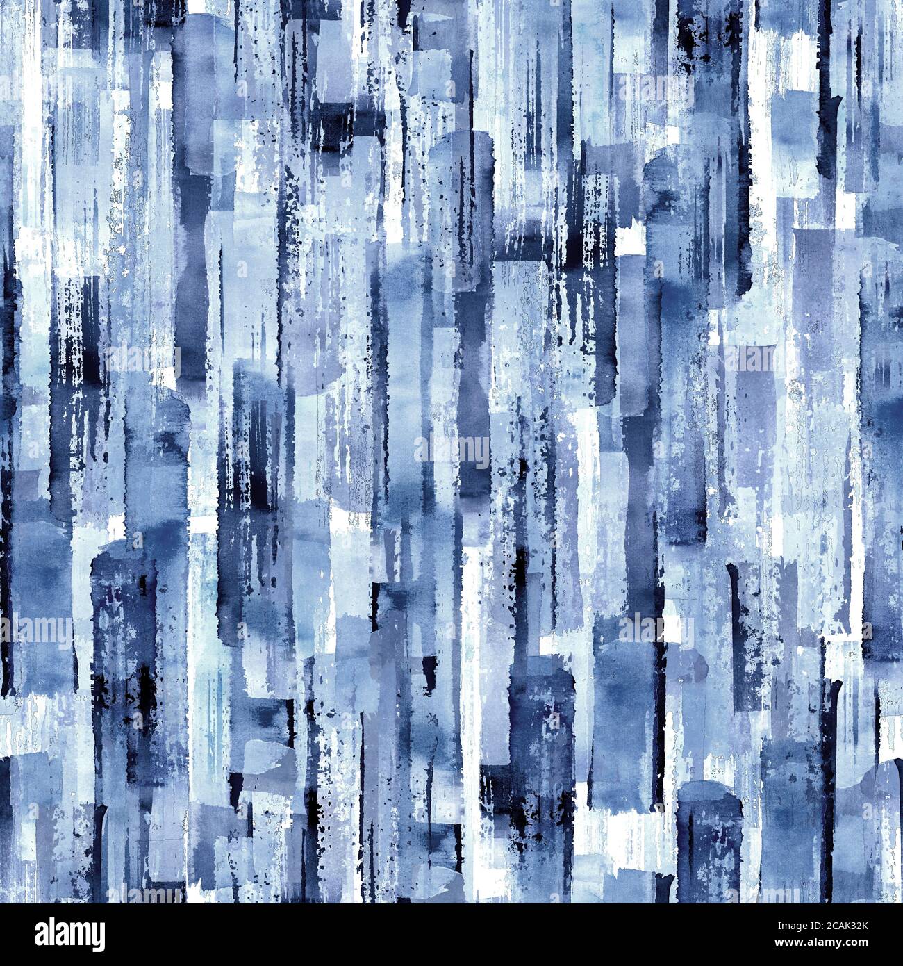 Abstract grunge cross geometric shapes contemporary art indigo seamless ...