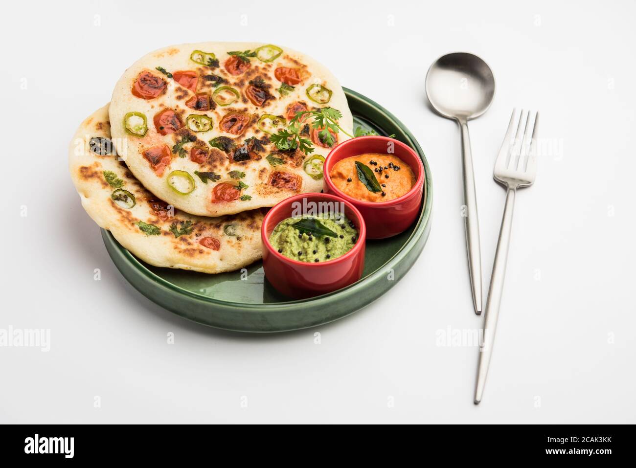 Tomato Onion Uttapam