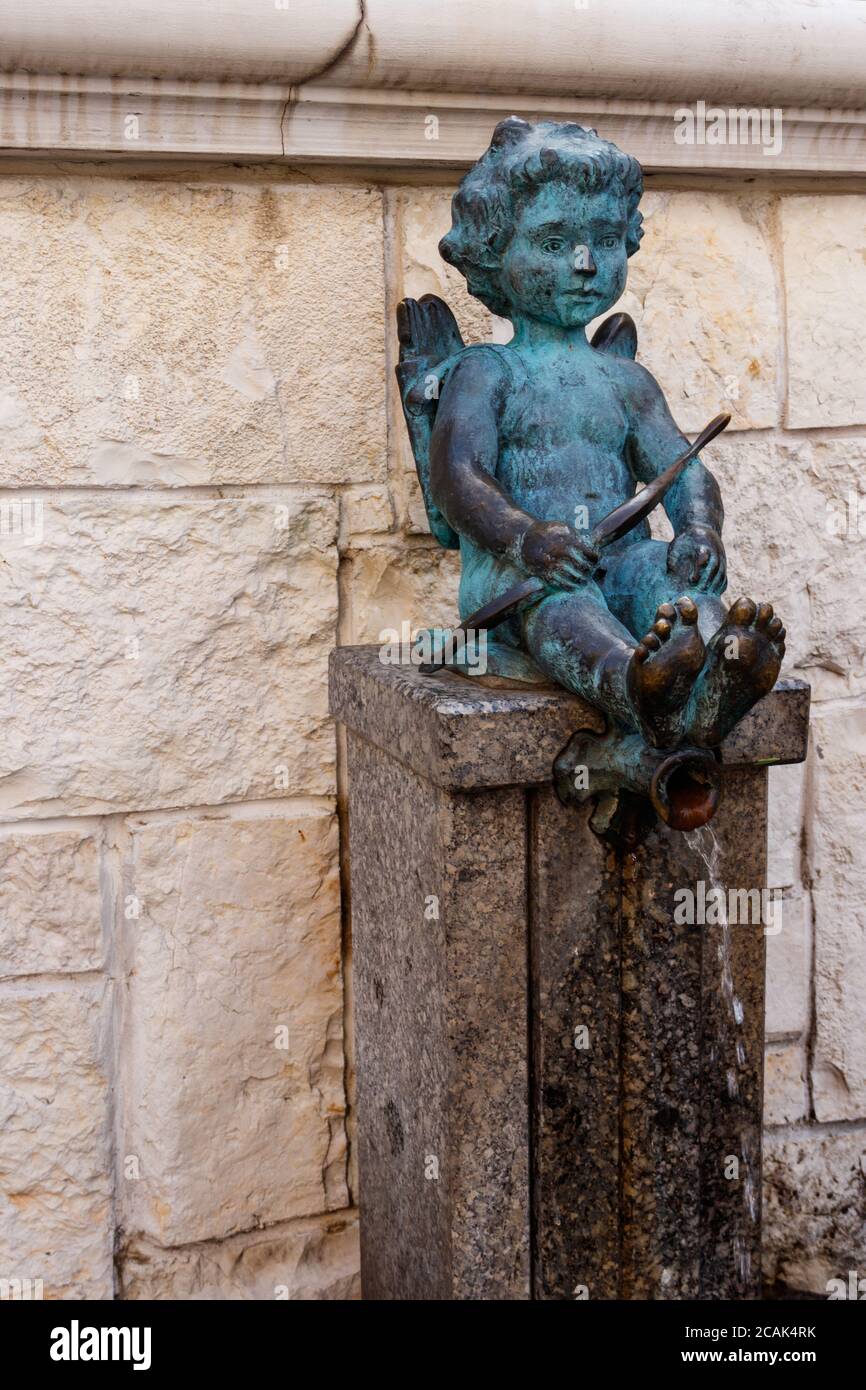 Cupid fountain on the Piazza square in Batumi, Georgia Stock Photo - Alamy