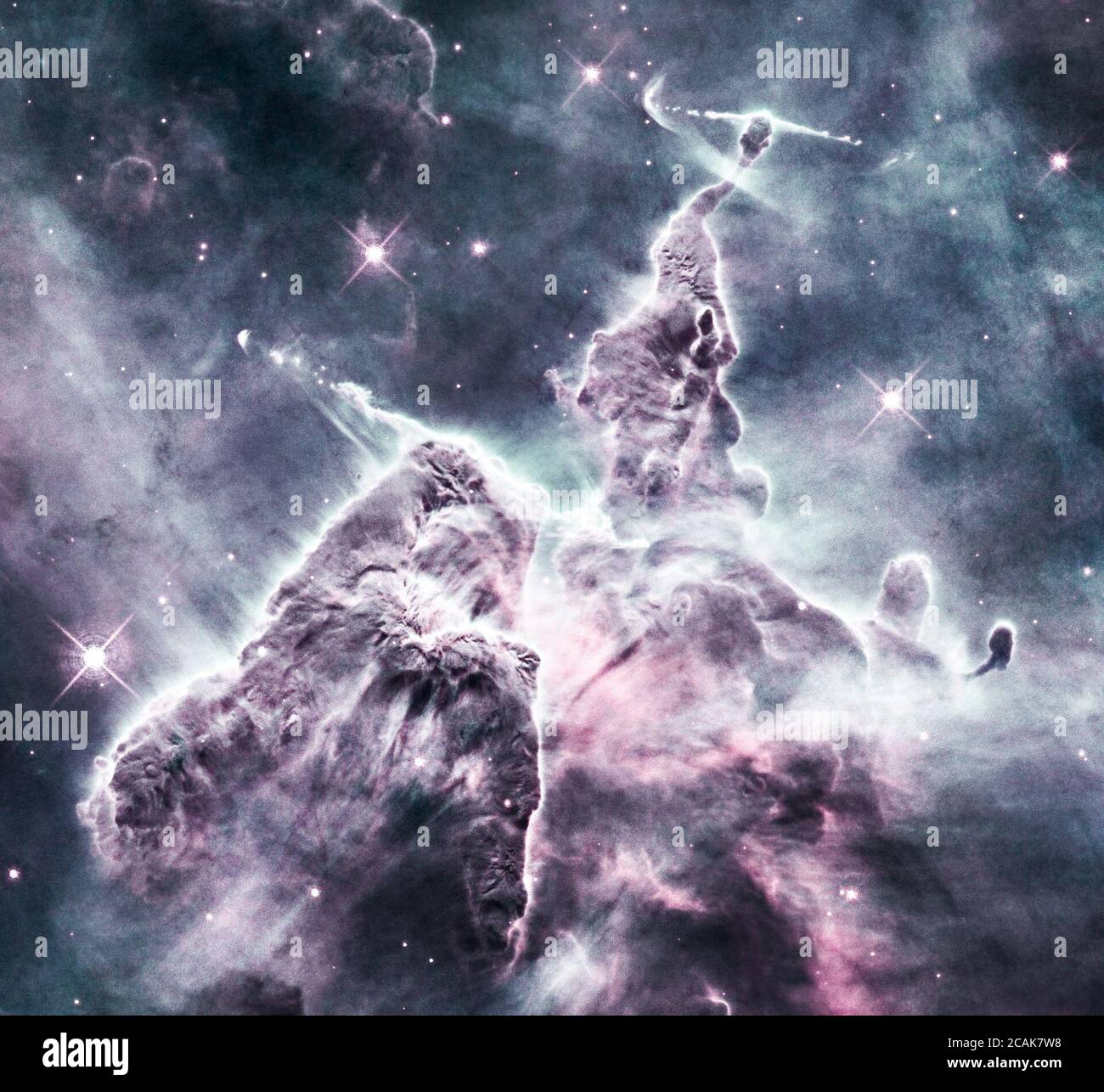 Middle Finger Nebula Hd Wallpaper