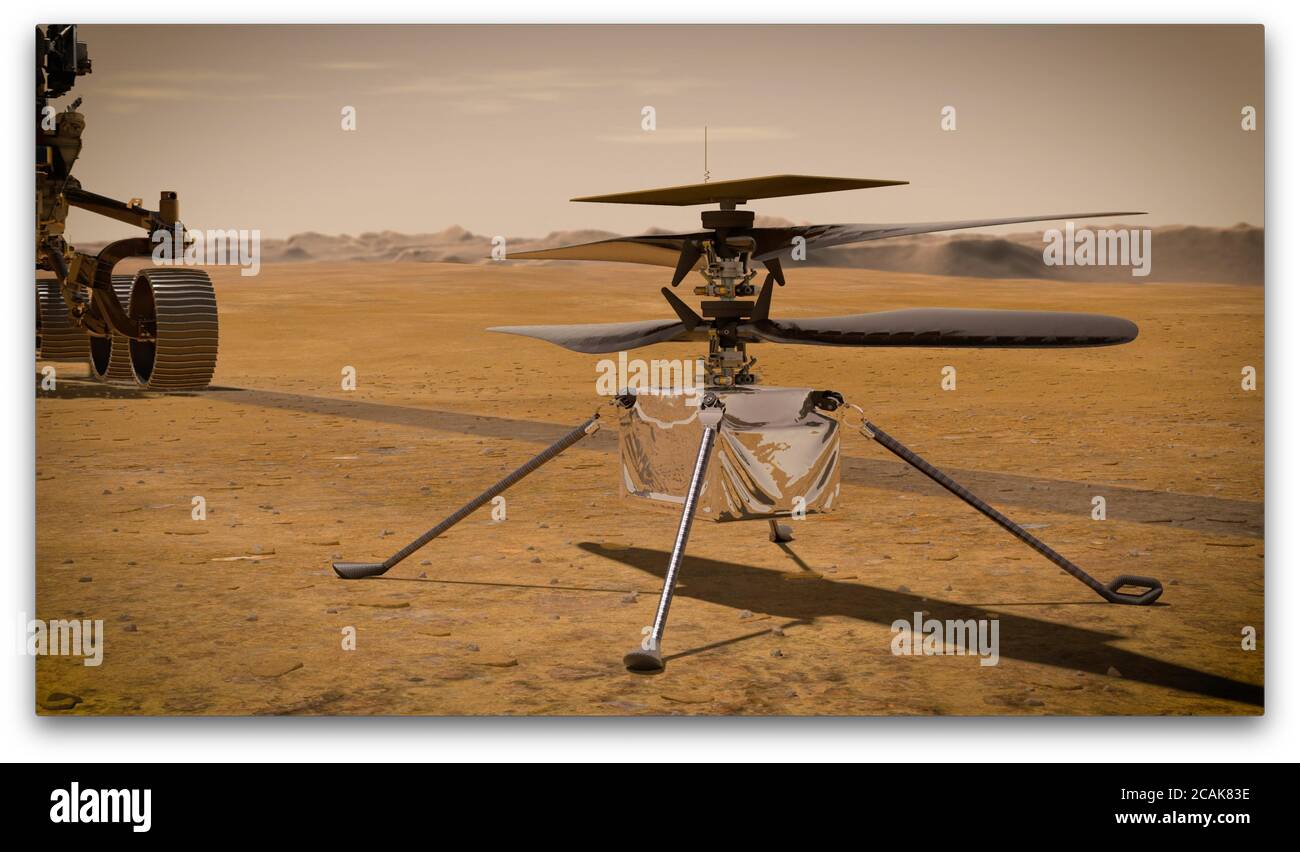 Mars helicopter ingenuity hi-res stock photography and images - Alamy