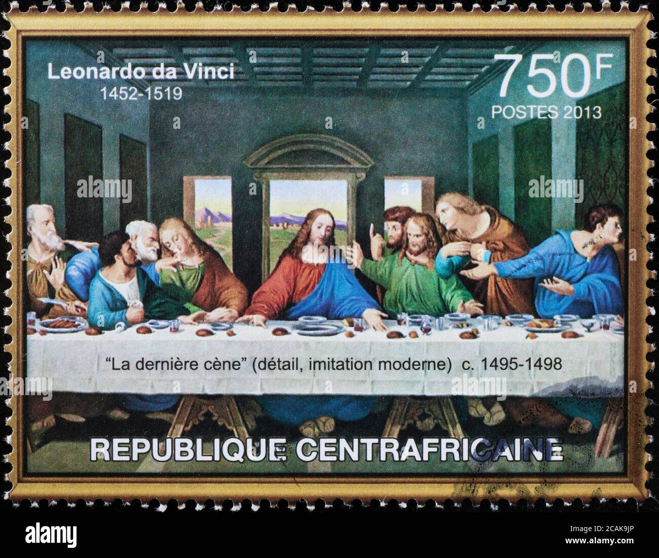 Jesus last supper da vinci hi-res stock photography and images - Alamy