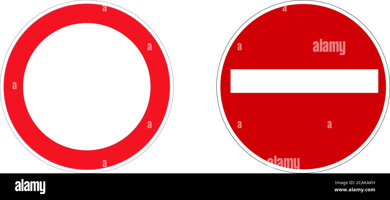 Two times Stop sign. Stop icons isolated on white background. Vector ...