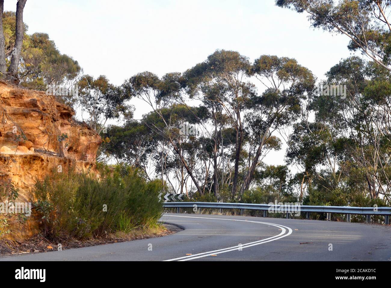 A view of Cliff Drive at Katoomba, Australia Stock Photo - Alamy