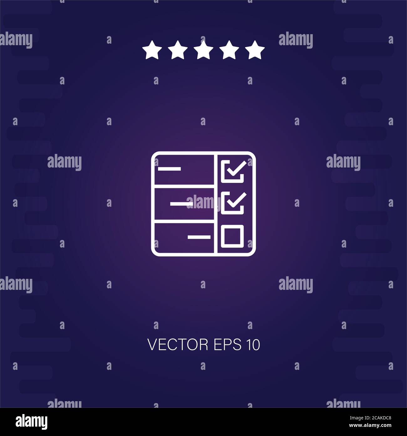 task vector icon modern illustration Stock Vector Image & Art - Alamy