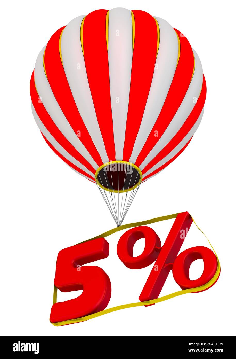 Hot balloon percentage hi-res stock photography and images - Alamy